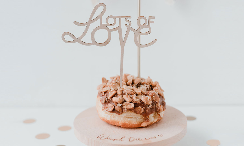 Wooden lettering